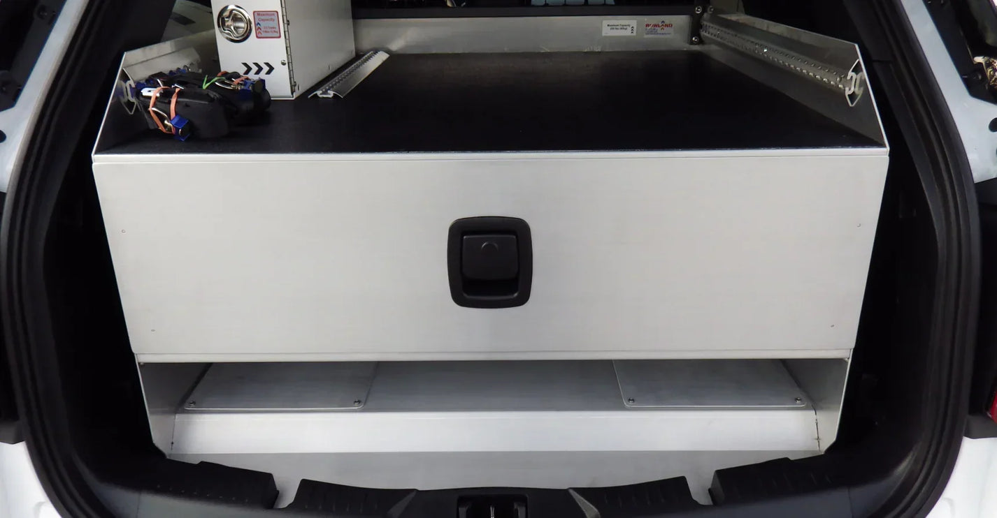Drawer and Open Compartment Below for Ford Explorer – Rowland Emergency