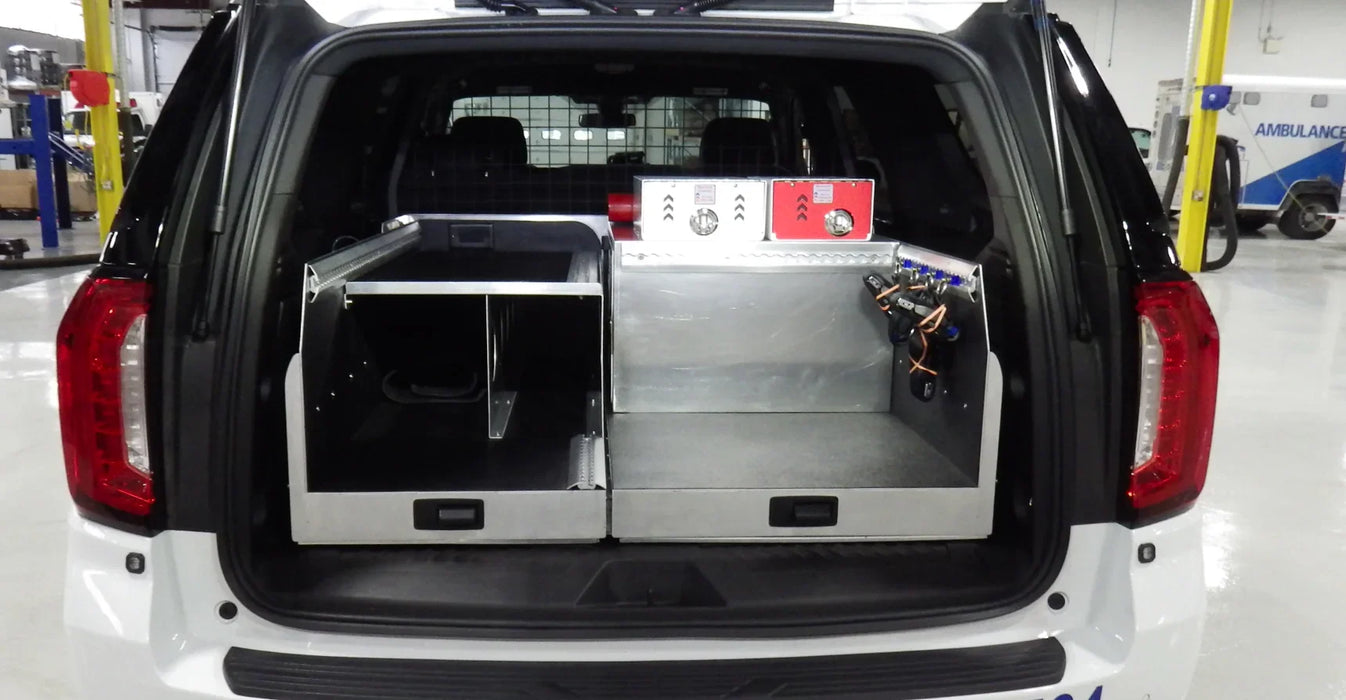 Tactical Double L-Shaped Storage Tray for Yukon/Suburban – Rowland ...